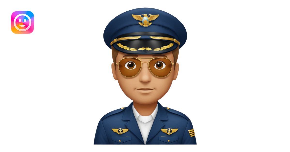 captain pilot emoji | AI Emoji Generator