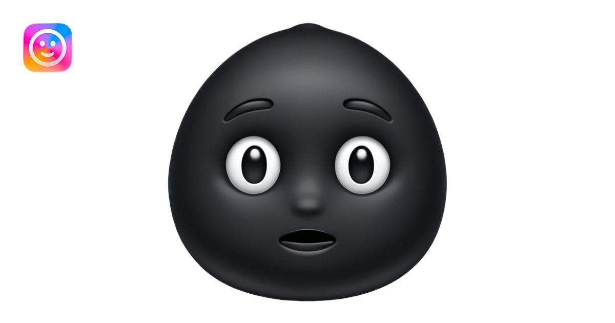 black object emoji | AI Emoji Generator