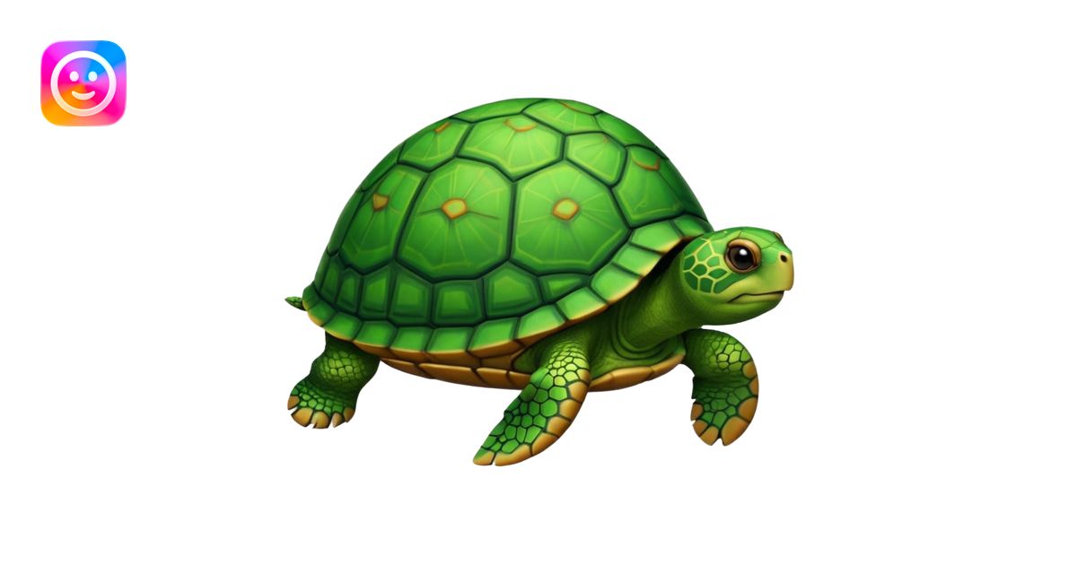 Turtle emoji | AI Emoji Generator