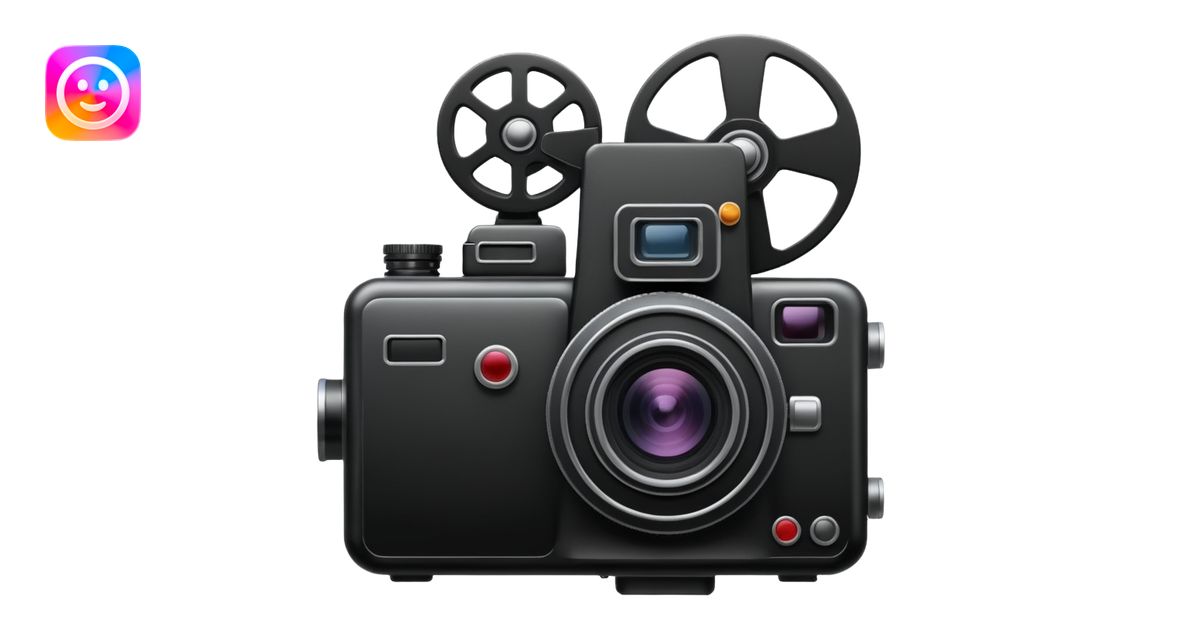 camera de cinema emoji | AI Emoji Generator