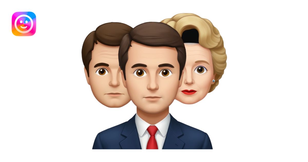 Charlie Kirk, Epstein, and Margaret thatcher emoji | AI Emoji Generator