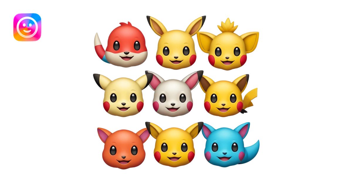 pokemons emoji | AI Emoji Generator
