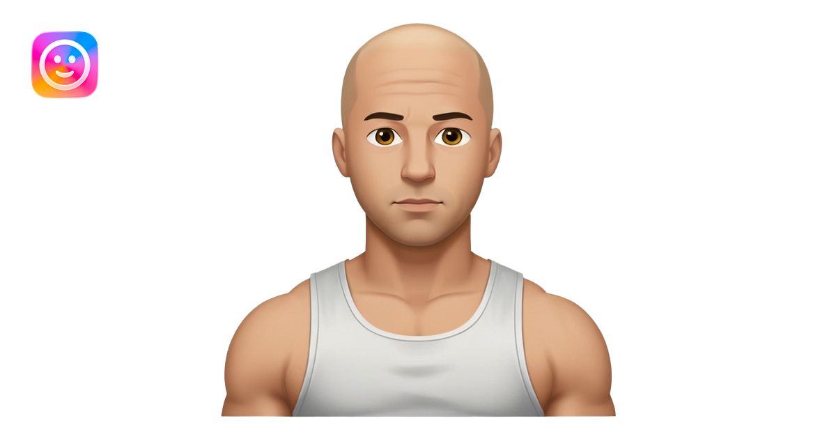 Dominic Toretto from Fast and Furious with bald head and muscle shirt ...