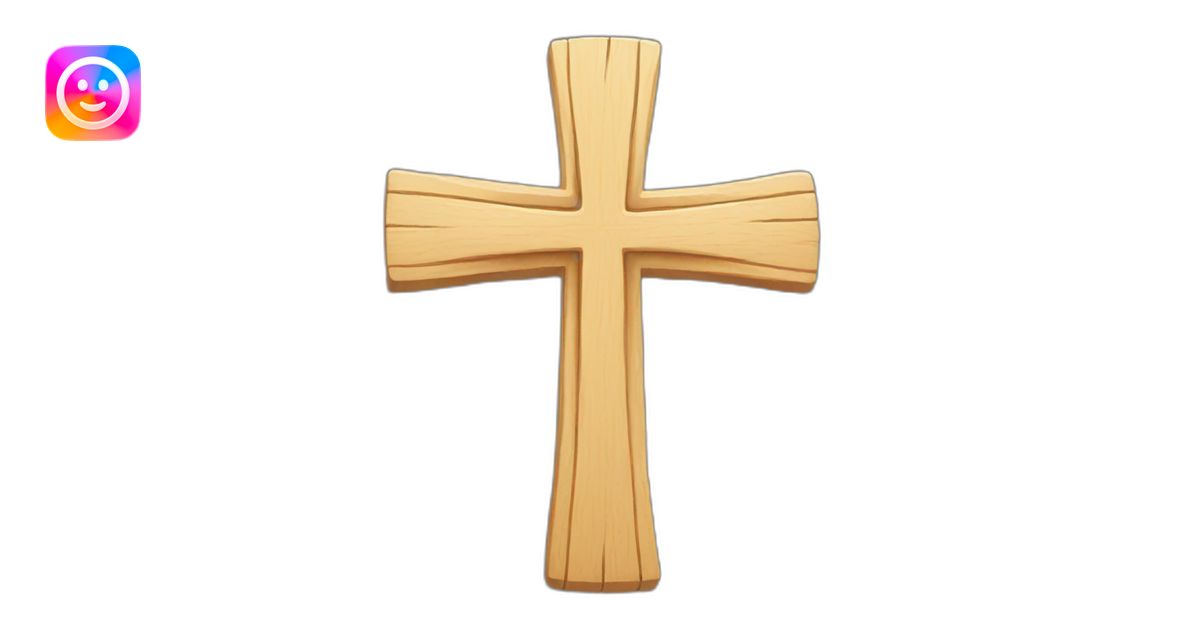 cross emoji | AI Emoji Generator