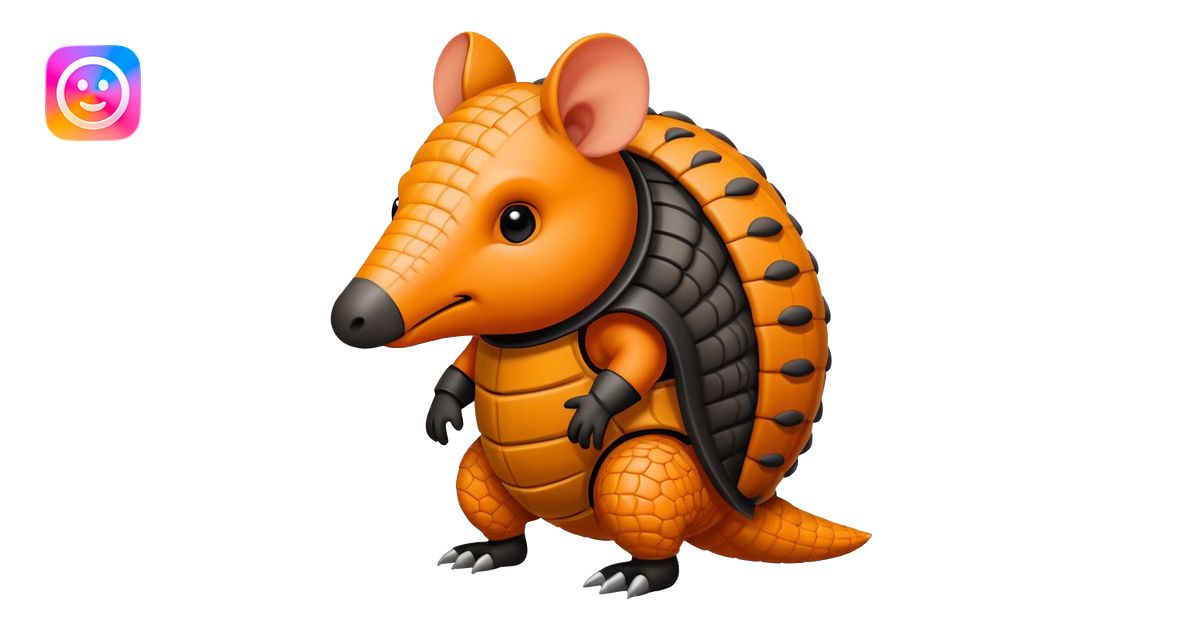 armadillos mean team logo emoji | AI Emoji Generator