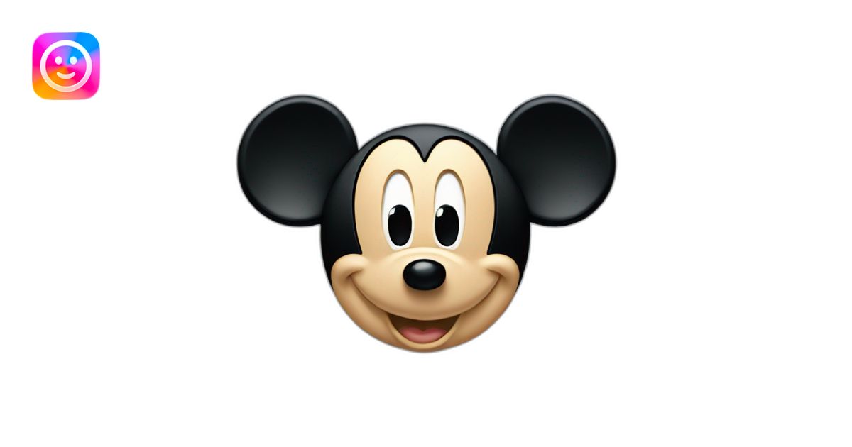 mickey mouse emoji | AI Emoji Generator