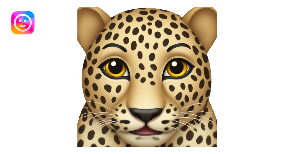Leopard emoji | AI Emoji Generator