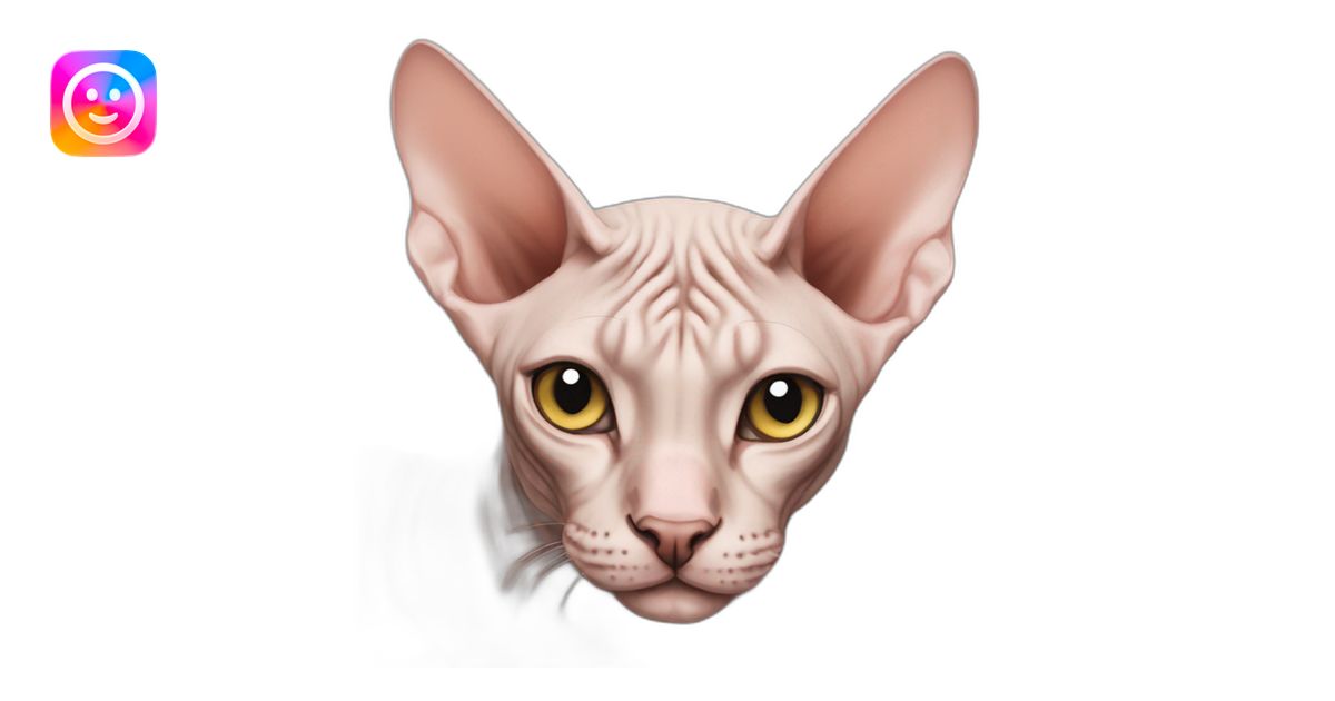 sphynx love emoji | AI Emoji Generator