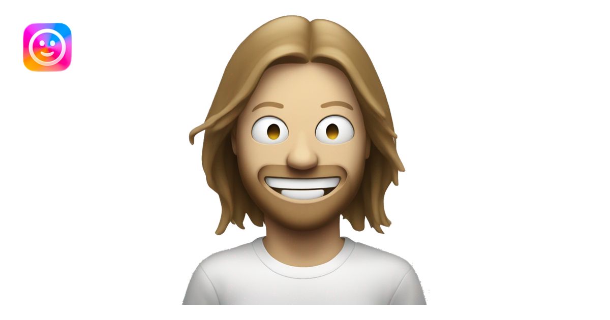 aphex twin with weird face emoji | AI Emoji Generator