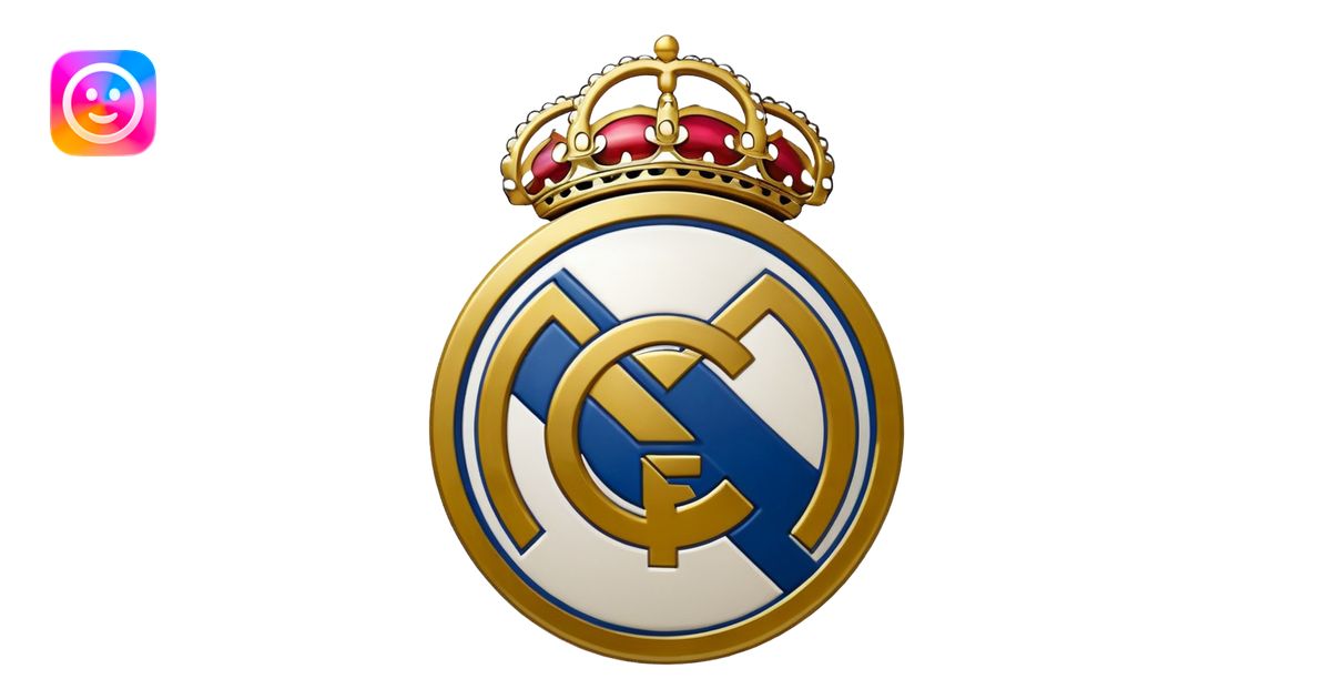 Real Madrid caca emoji | AI Emoji Generator