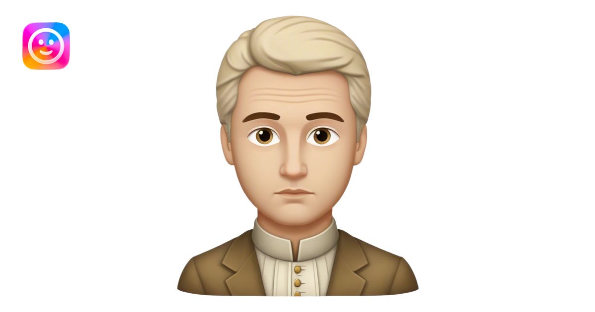 Cinematic Realistic Ivan Meštrović Portrait Emoji, depicted as a ...