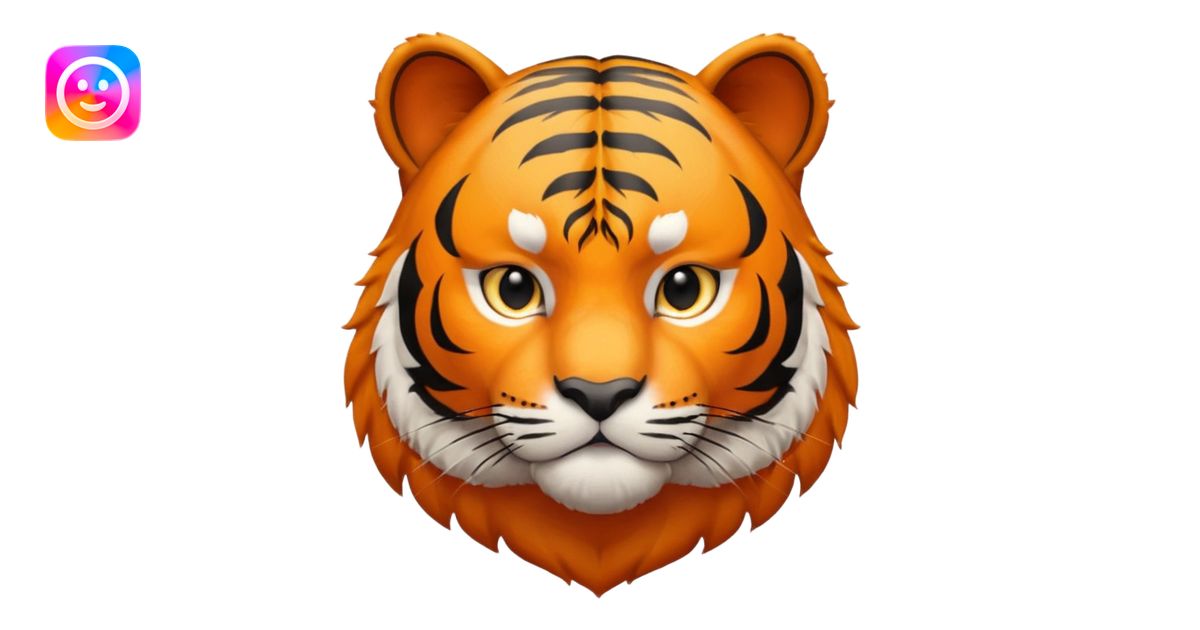 Trainer tiger emoji | AI Emoji Generator