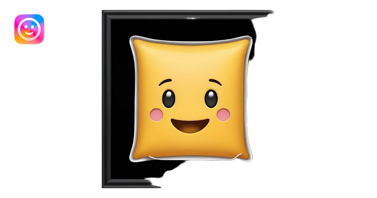 le même vidage qu'à gauche mais heureux emoji | AI Emoji Generator