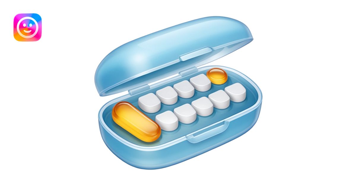 Clear Aligner Case emoji | AI Emoji Generator