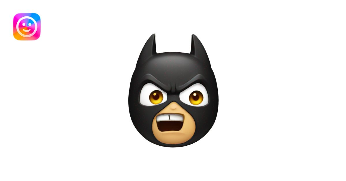 batman shocked emoji | AI Emoji Generator