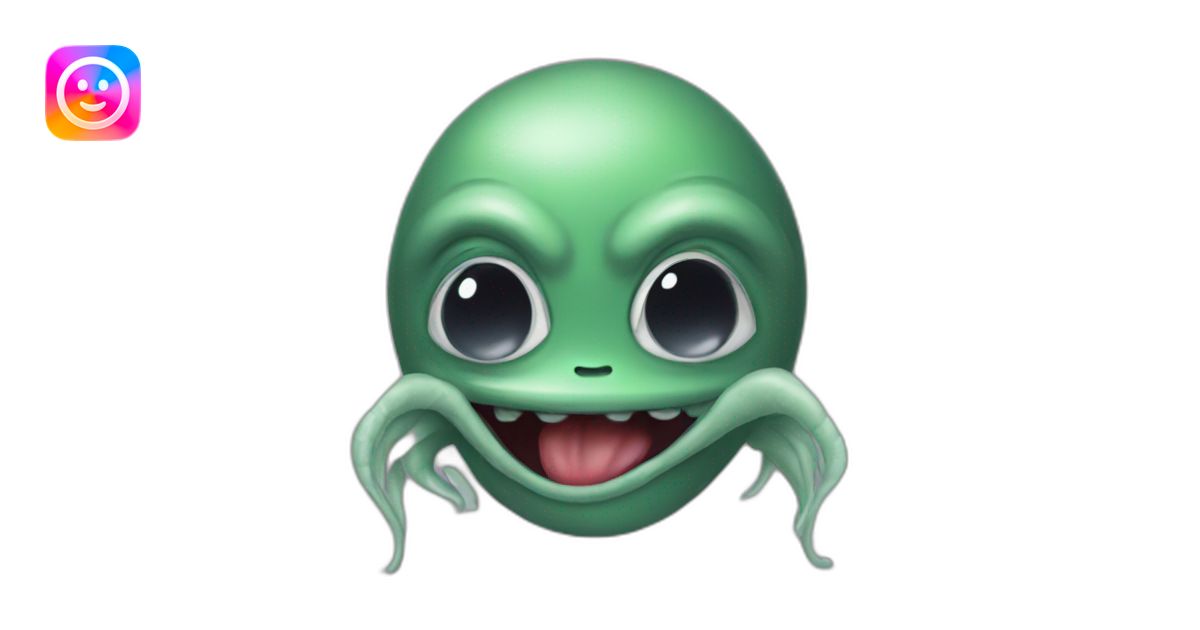kiss aliens emoji | AI Emoji Generator