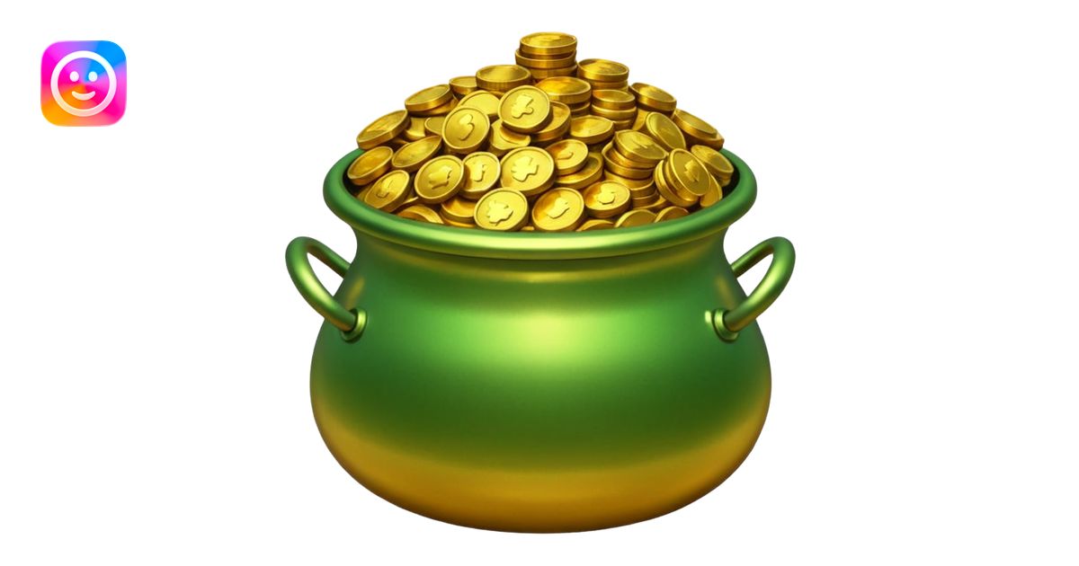 pot of gold emoji | AI Emoji Generator