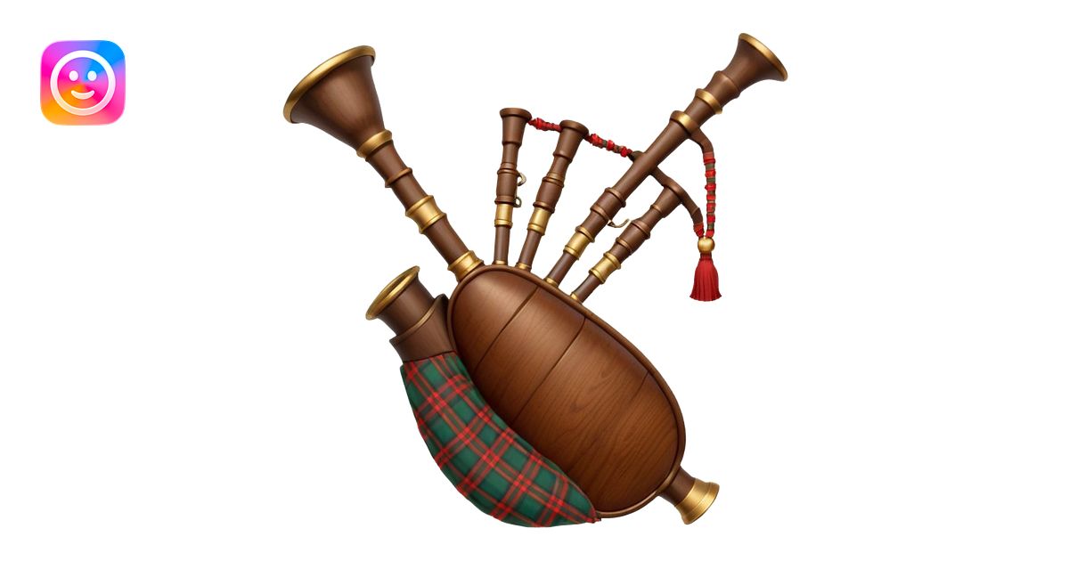 bag pipe instrument scotch emoji | AI Emoji Generator