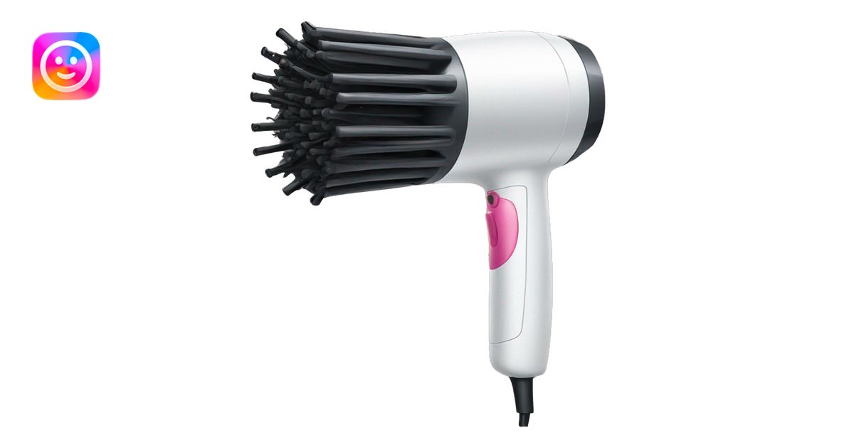 Blow dryer emoji | AI Emoji Generator