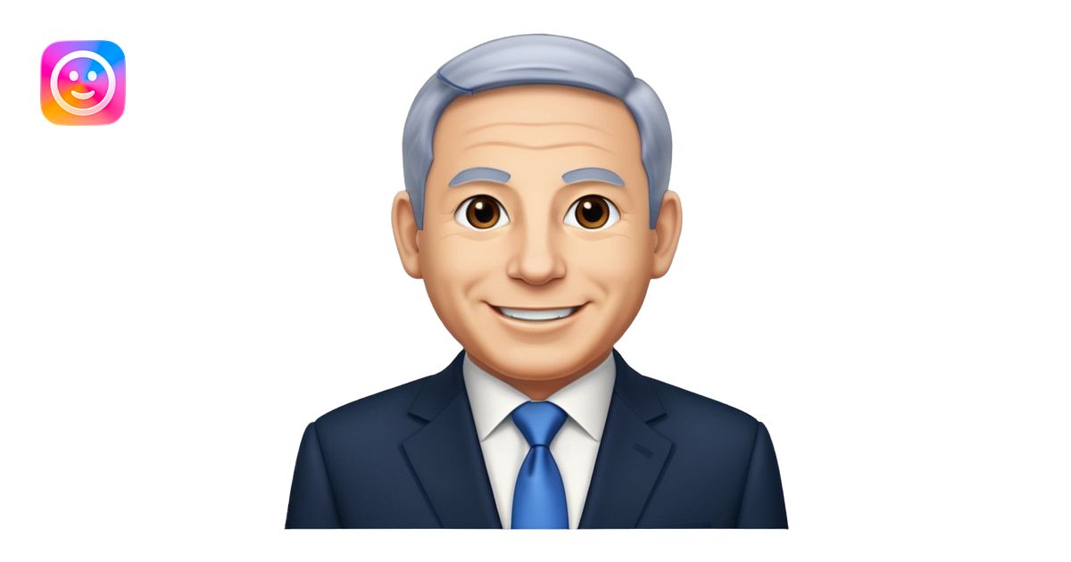 Benjamin Netanyahu emoji | AI Emoji Generator