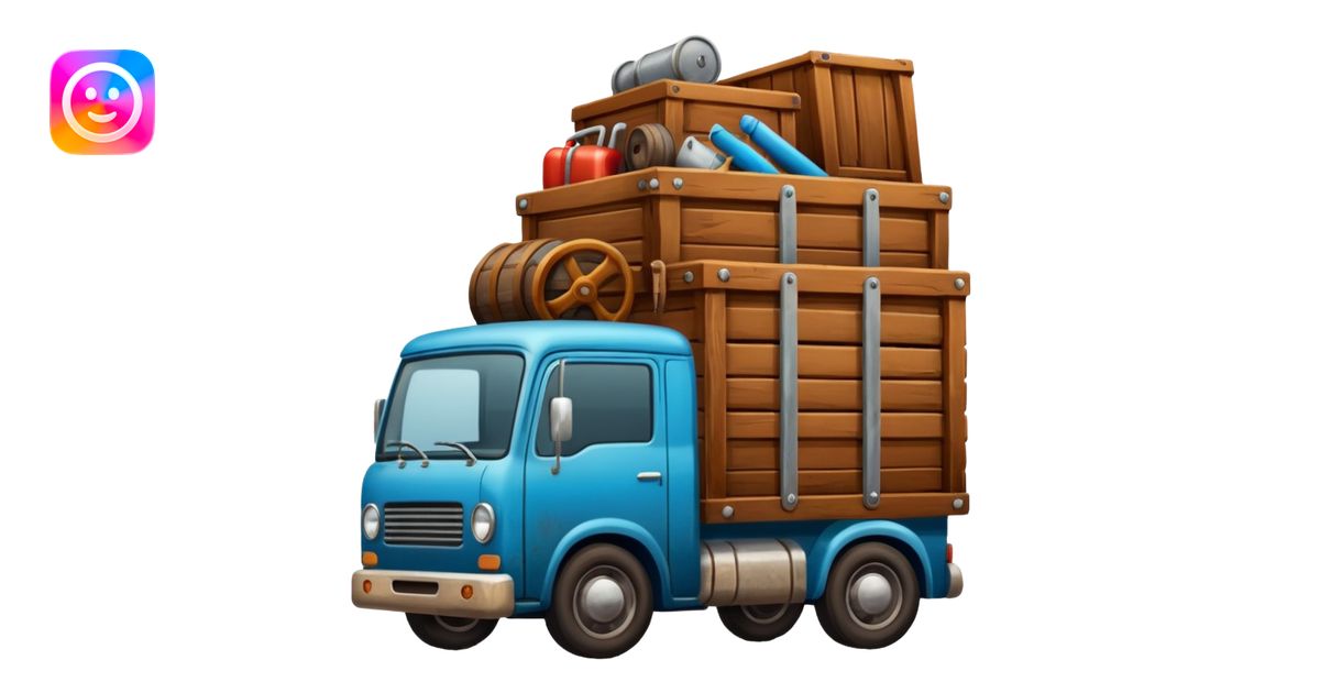truck load emoji | AI Emoji Generator