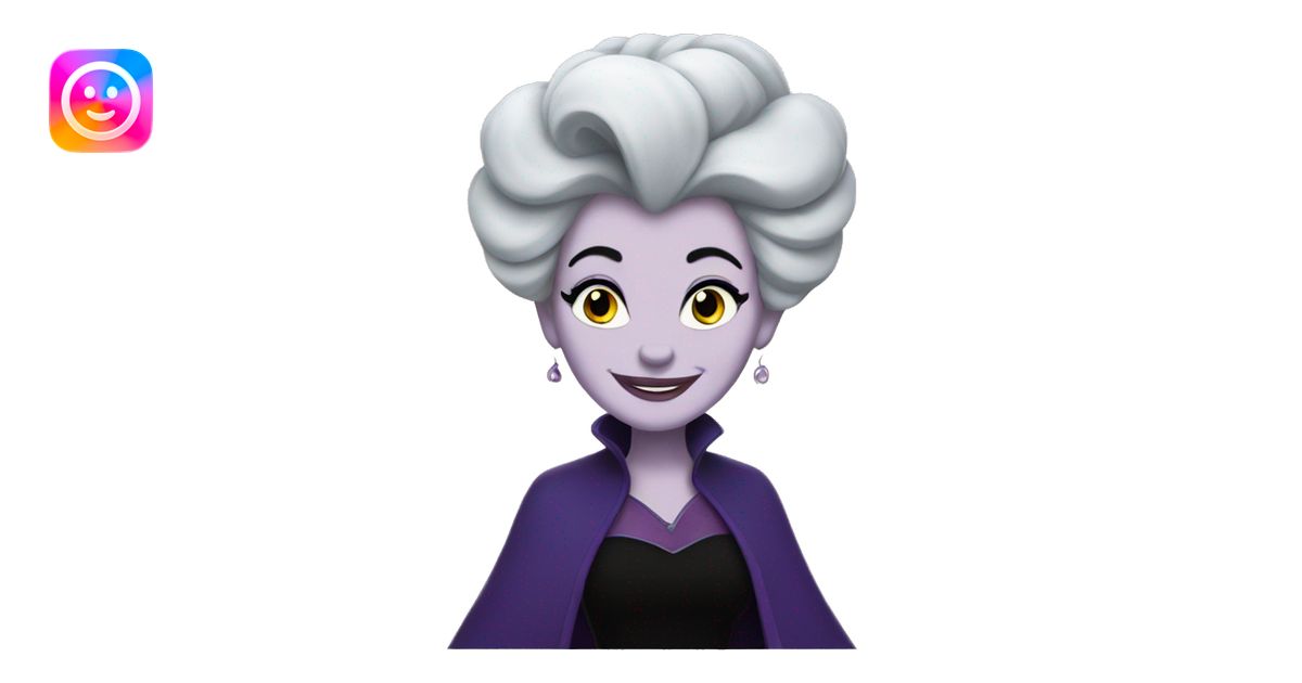 disney ursula emoji | AI Emoji Generator