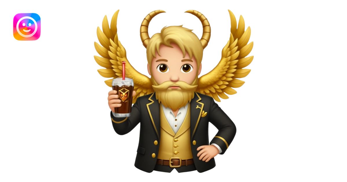 leon con alas y cola de escorpion emoji | AI Emoji Generator