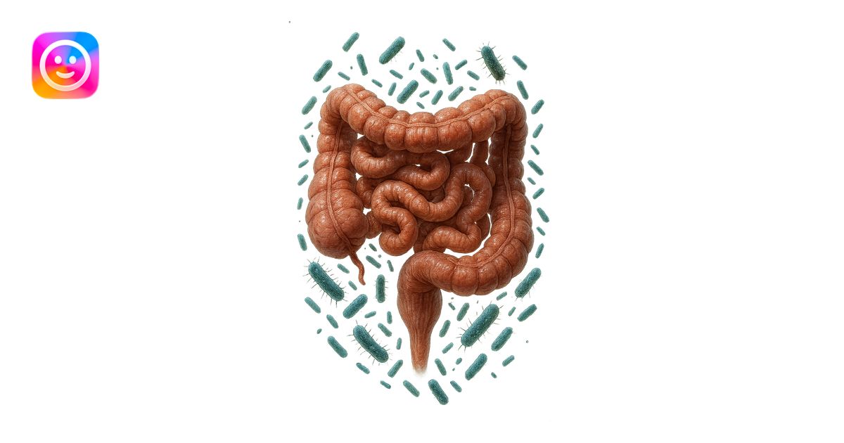 INTESTINO UMANO ANATOMICO REALISTICO CON BATTERI CHE GLI FLUTTUANO ...