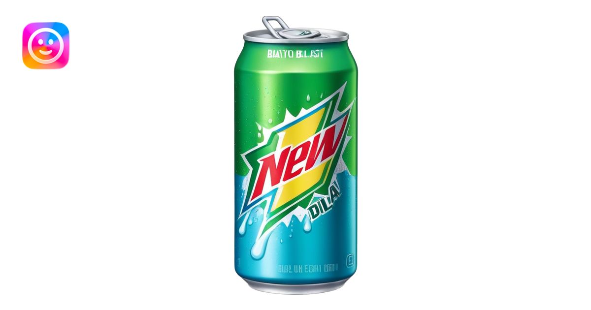 mtn dew baja blast can emoji | AI Emoji Generator