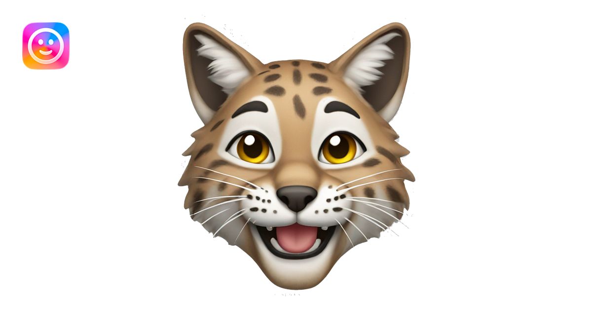 smiling bobcat emoji | AI Emoji Generator