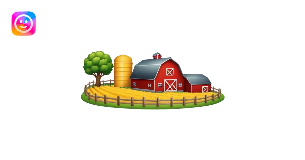 Farm emoji | AI Emoji Generator