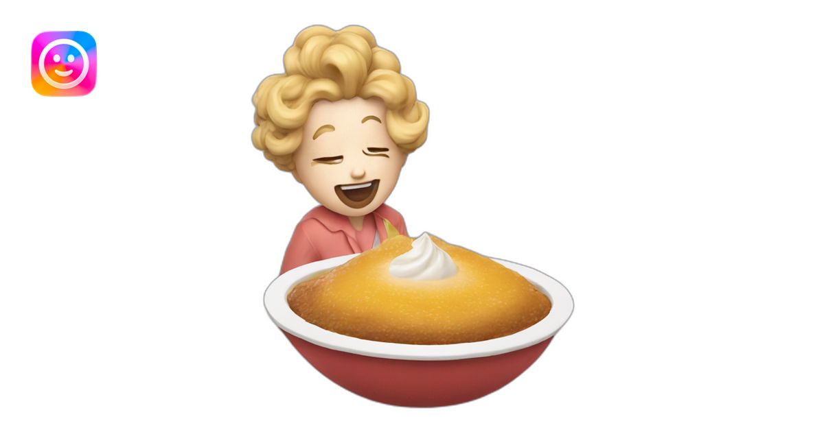 La denrée from la soupe au choux emoji | AI Emoji Generator