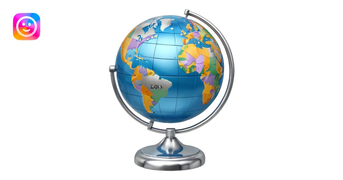 Time Zone Globe emoji | AI Emoji Generator