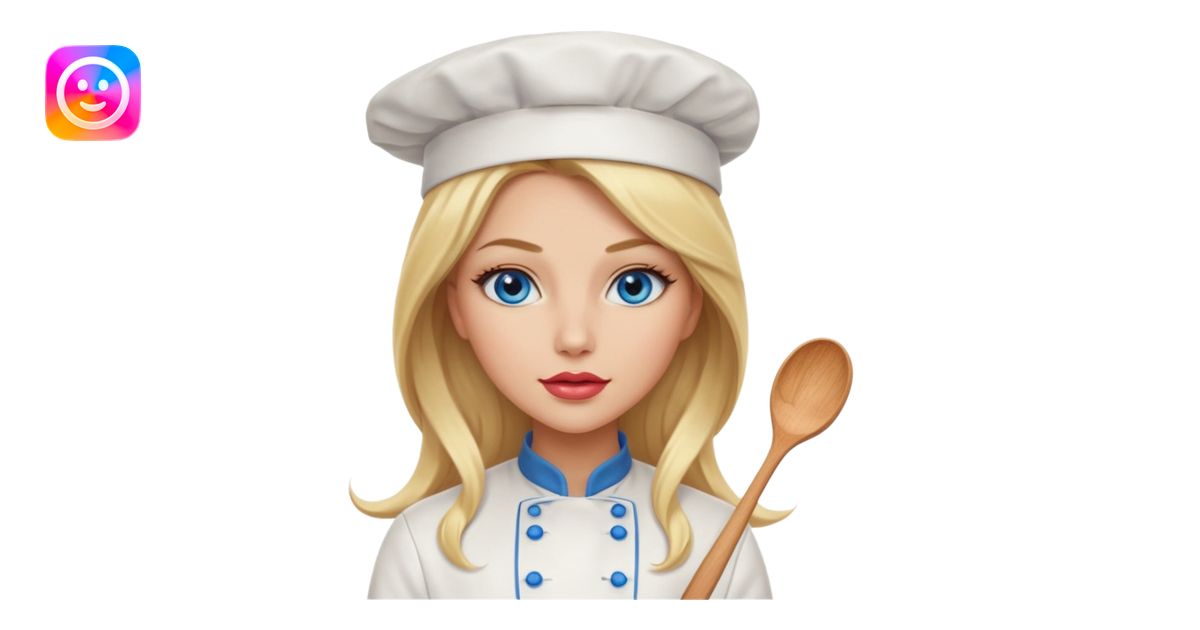 Beautiful, sexy, long blonde hair, blue eyed, full lips female chef ...
