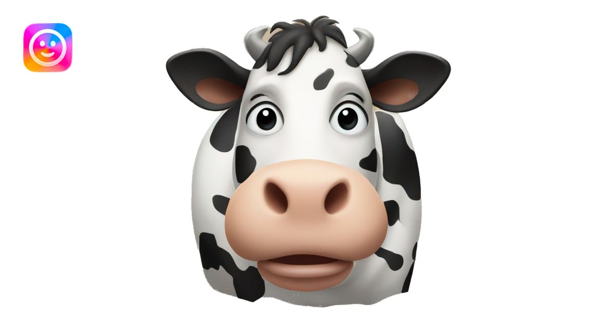 a cow in a barn emoji | AI Emoji Generator