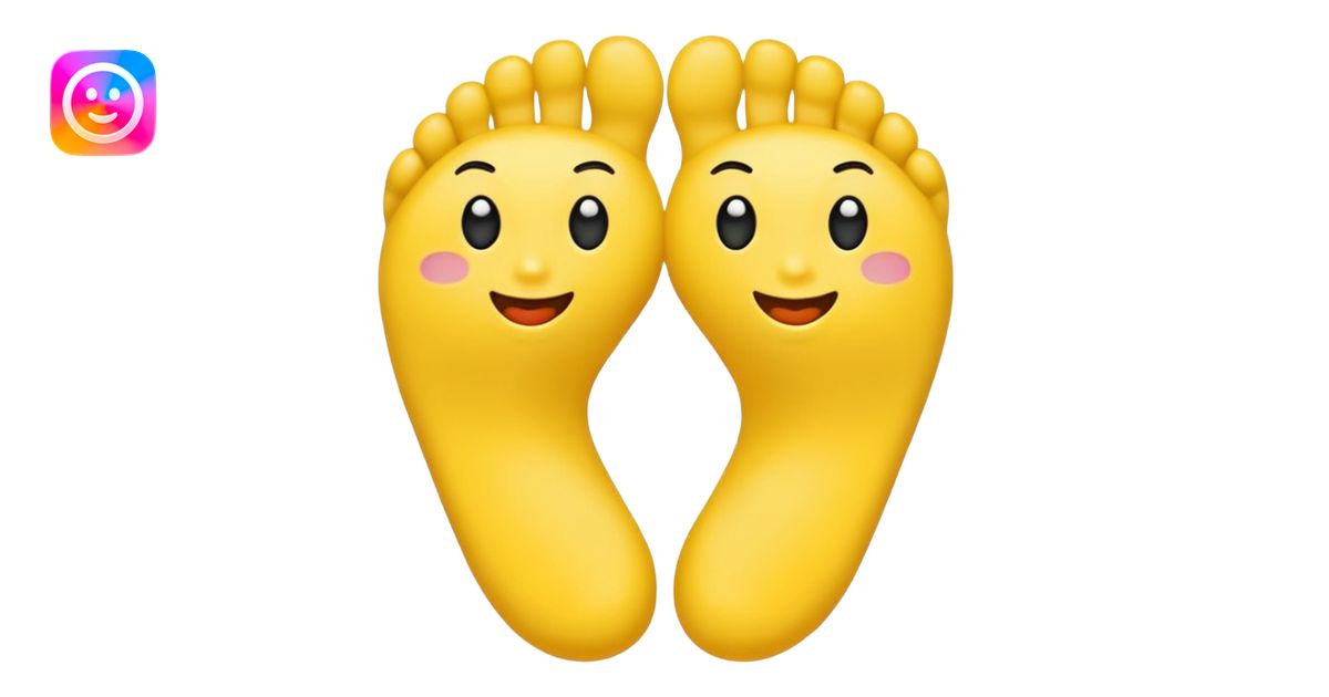 kissing feet emoticon emoji | AI Emoji Generator