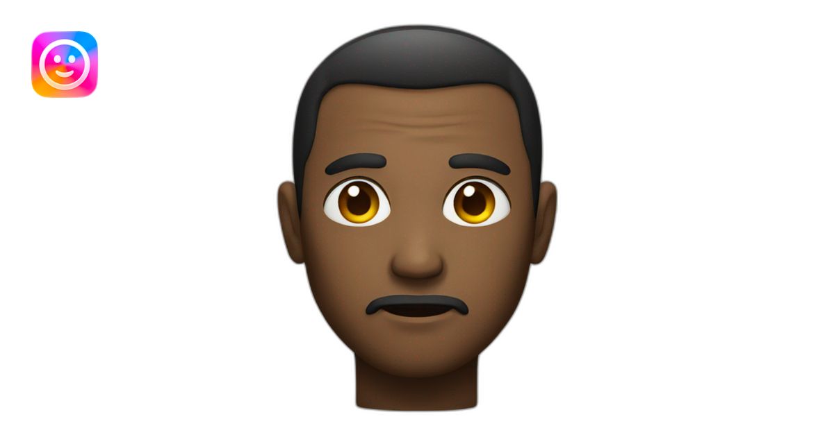Staring man emoji | AI Emoji Generator