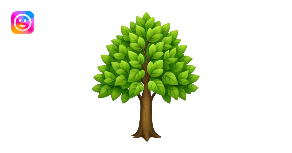 create a dnd style young_tree.png using 48x48 pixels size emoji | AI ...