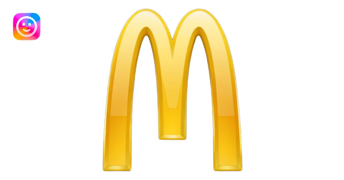 McDonald’s logo emoji | AI Emoji Generator