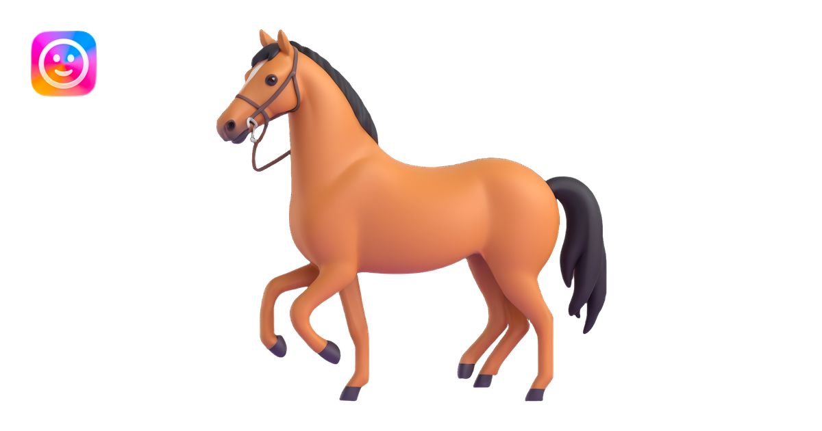Horse emoji | AI Emoji Generator