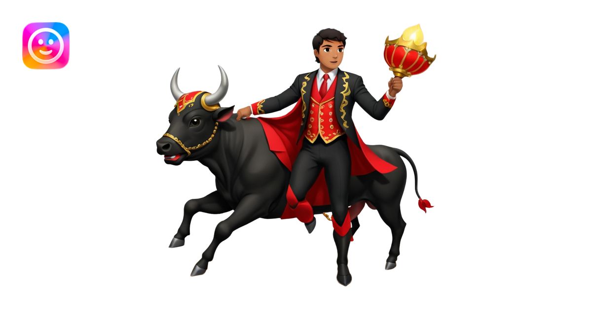 Create a realistic image of a traditional bullfighting scene in a ...
