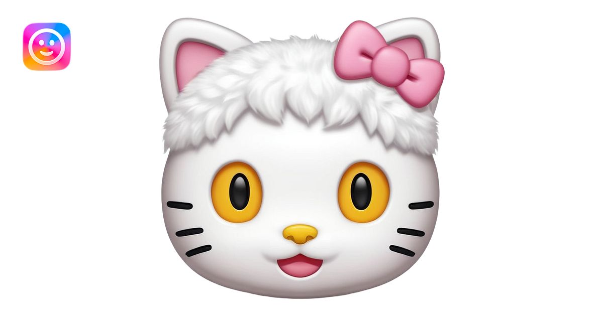 Hello Kitty emoji | AI Emoji Generator