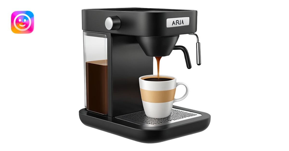 plataforma virtual de café ARUA emoji | AI Emoji Generator