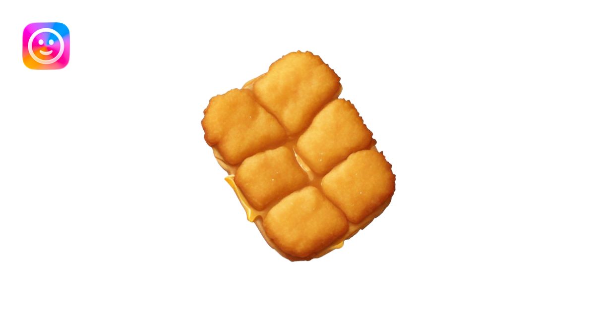 chicken nugget pooping emoji | AI Emoji Generator