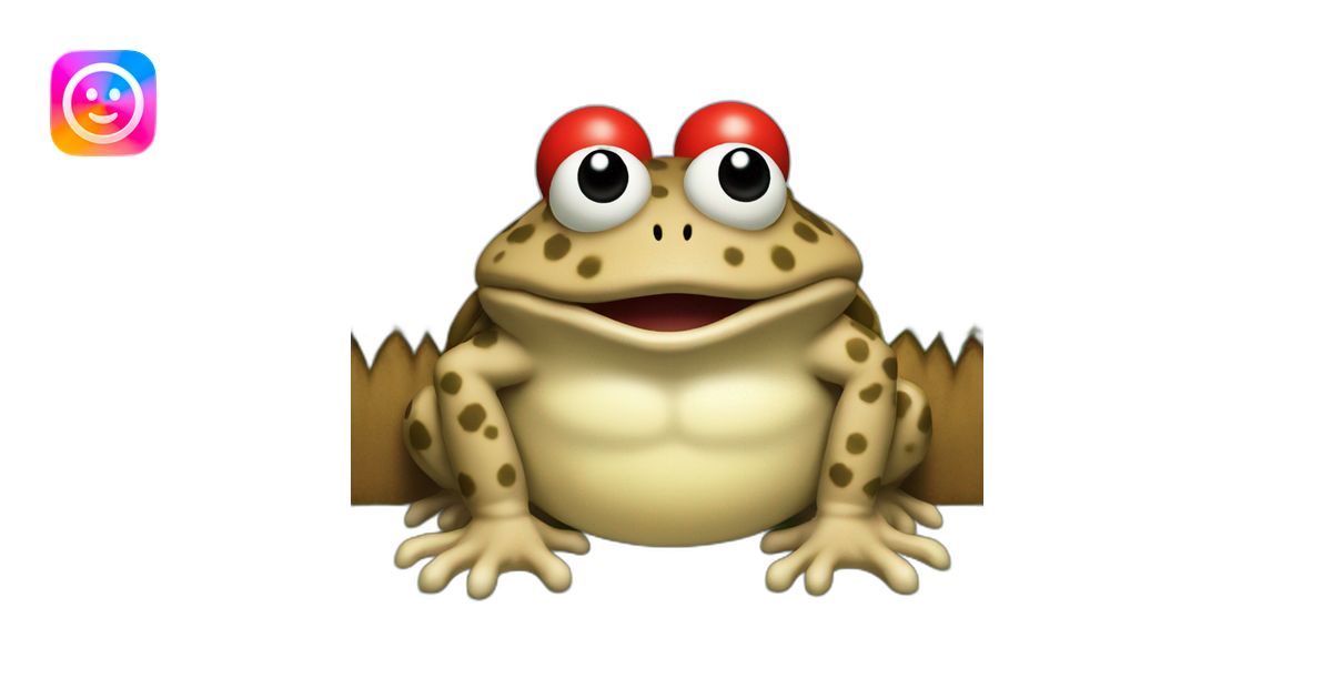Toad in Super Mario Brothers emoji | AI Emoji Generator