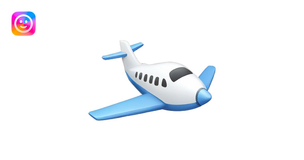 Plane leaving boxes emoji | AI Emoji Generator