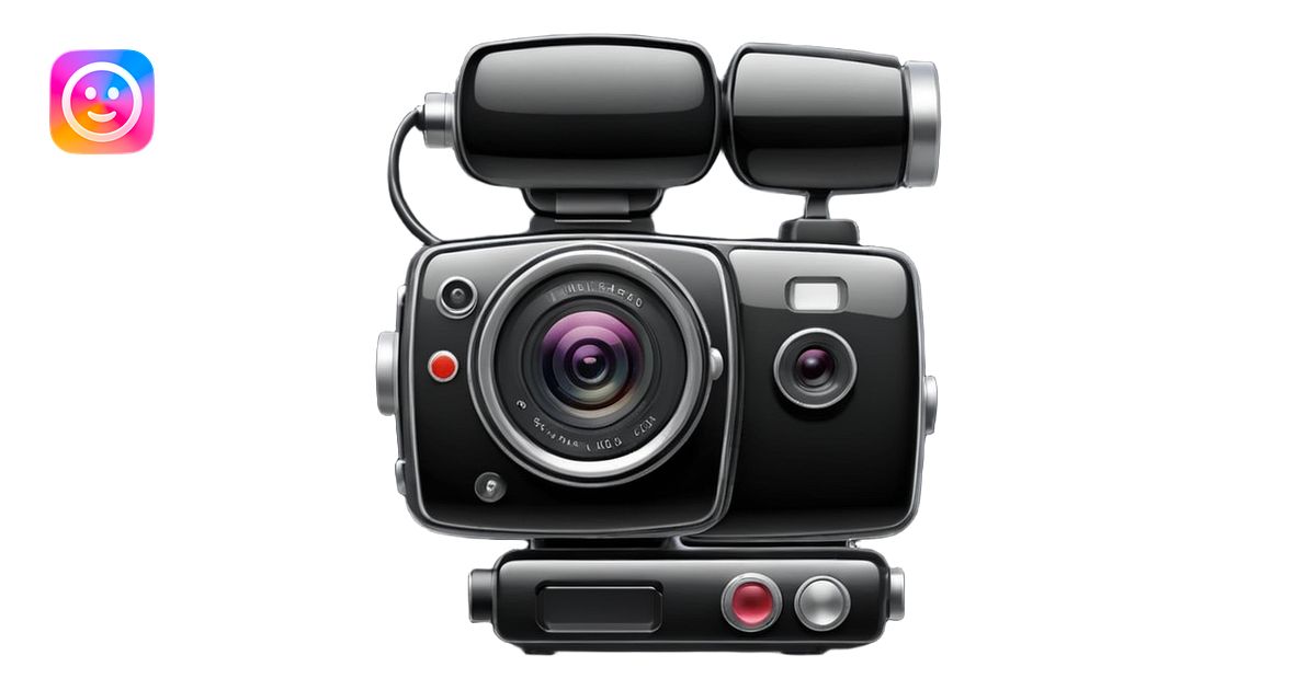 create a cinematic video camera emoji emoji | AI Emoji Generator