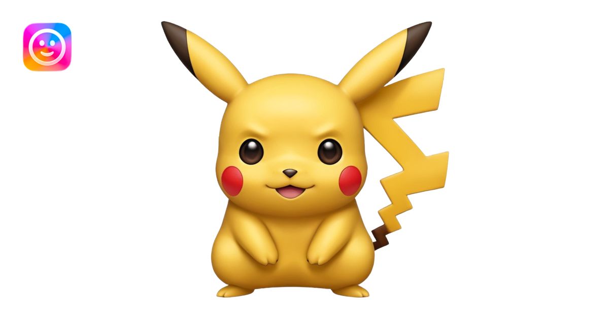 Pikachu emoji | AI Emoji Generator
