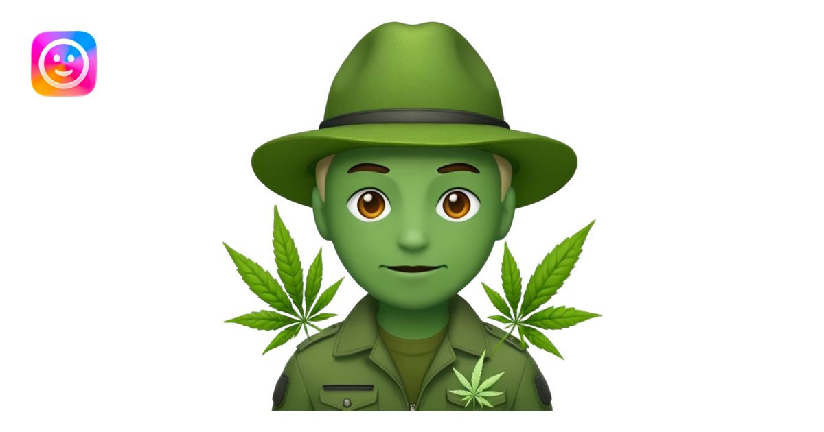 iphone emoji style WINGMAN FROM VALORANT WITH weed emoji | AI Emoji ...