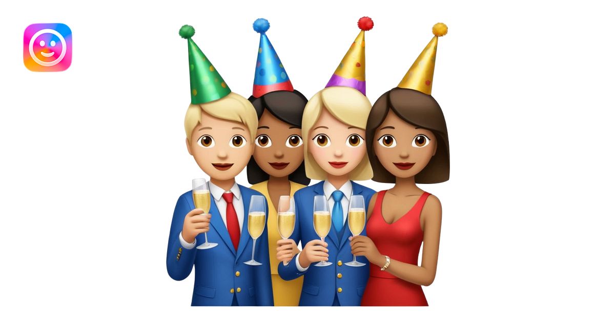 2026 en fête emoji | AI Emoji Generator